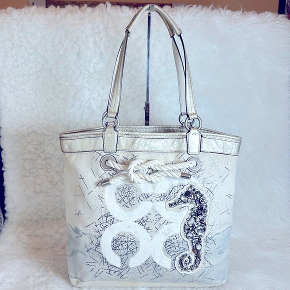 Coach | Bags | Rare Coach Audrey Rhinestone Seahorse Limited Edition ...